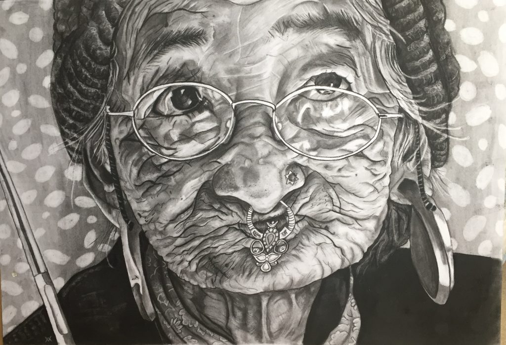 Indian Lady - Violet Astor