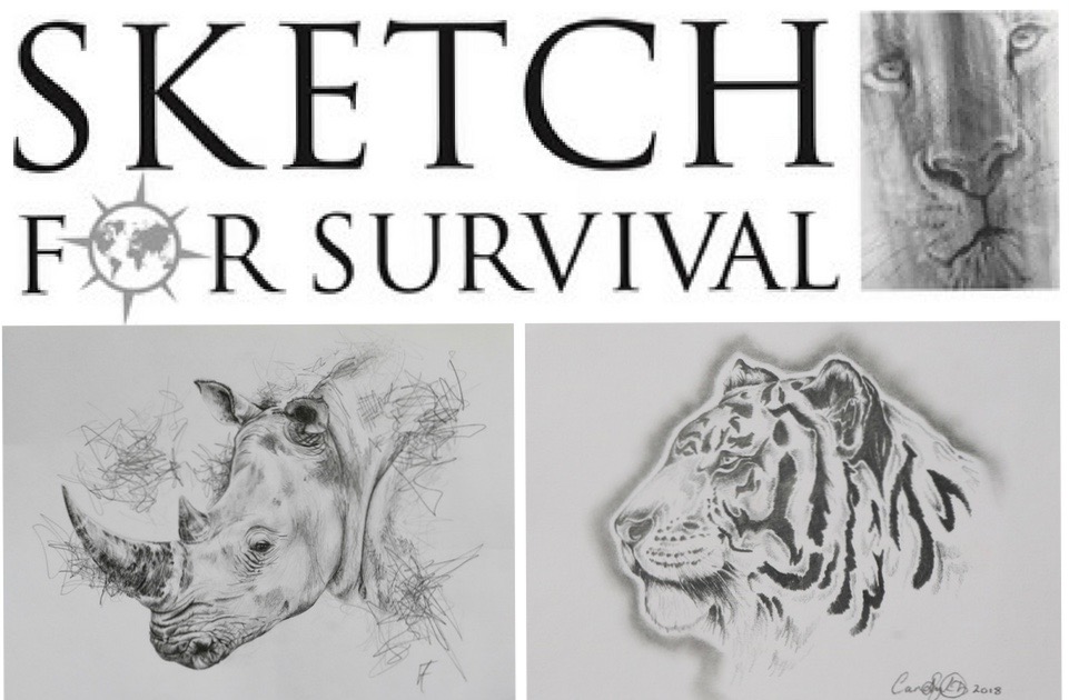 Sketch for Survival Tour, UK & US - Violet Astor