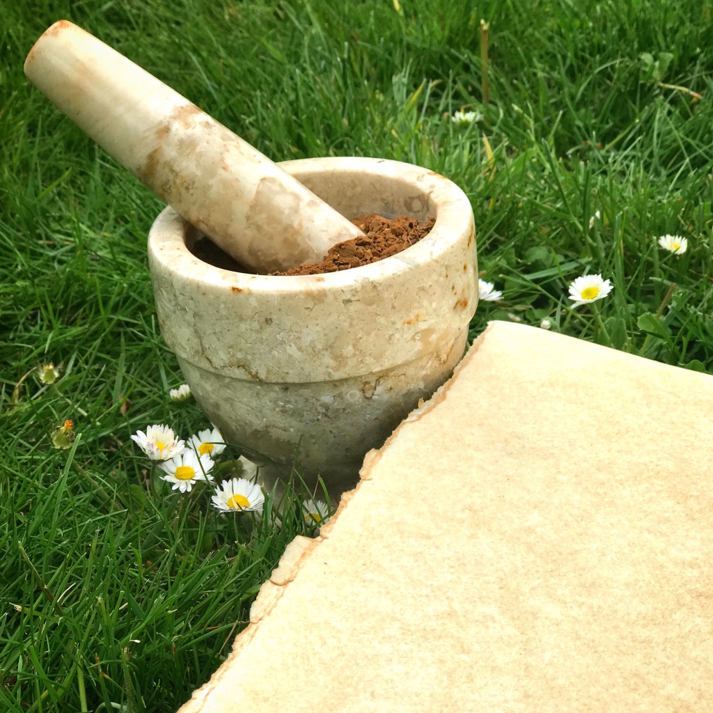 Using Natural Materials in Artwork - Violet Astor